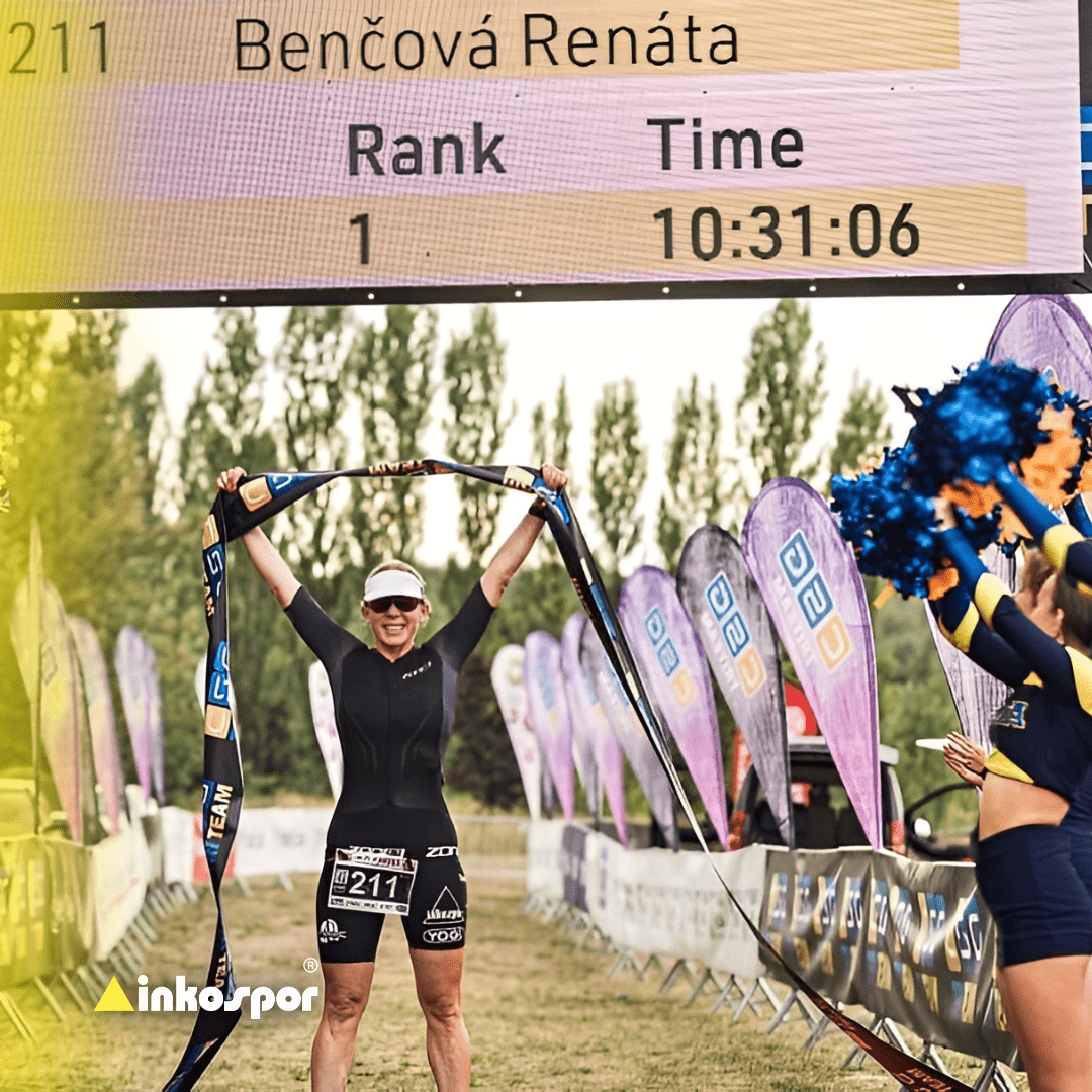 Renata Benčová brala 1. místo v celkovém pořadí žen na Triatlon Most Long - inkospor.cz